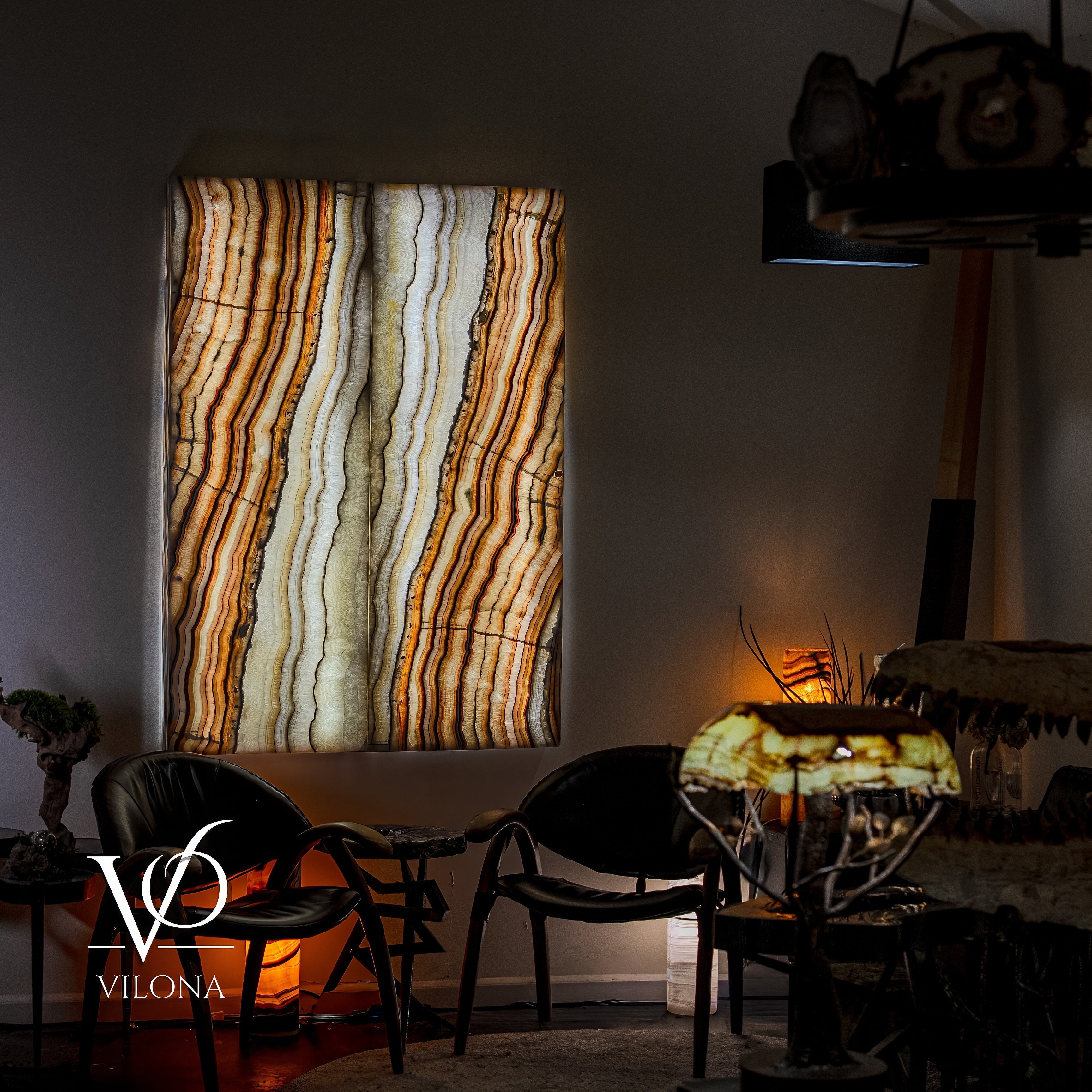 Vilona Onyx - Exotic Sahara Onyx Wall Panels #5 Style 2